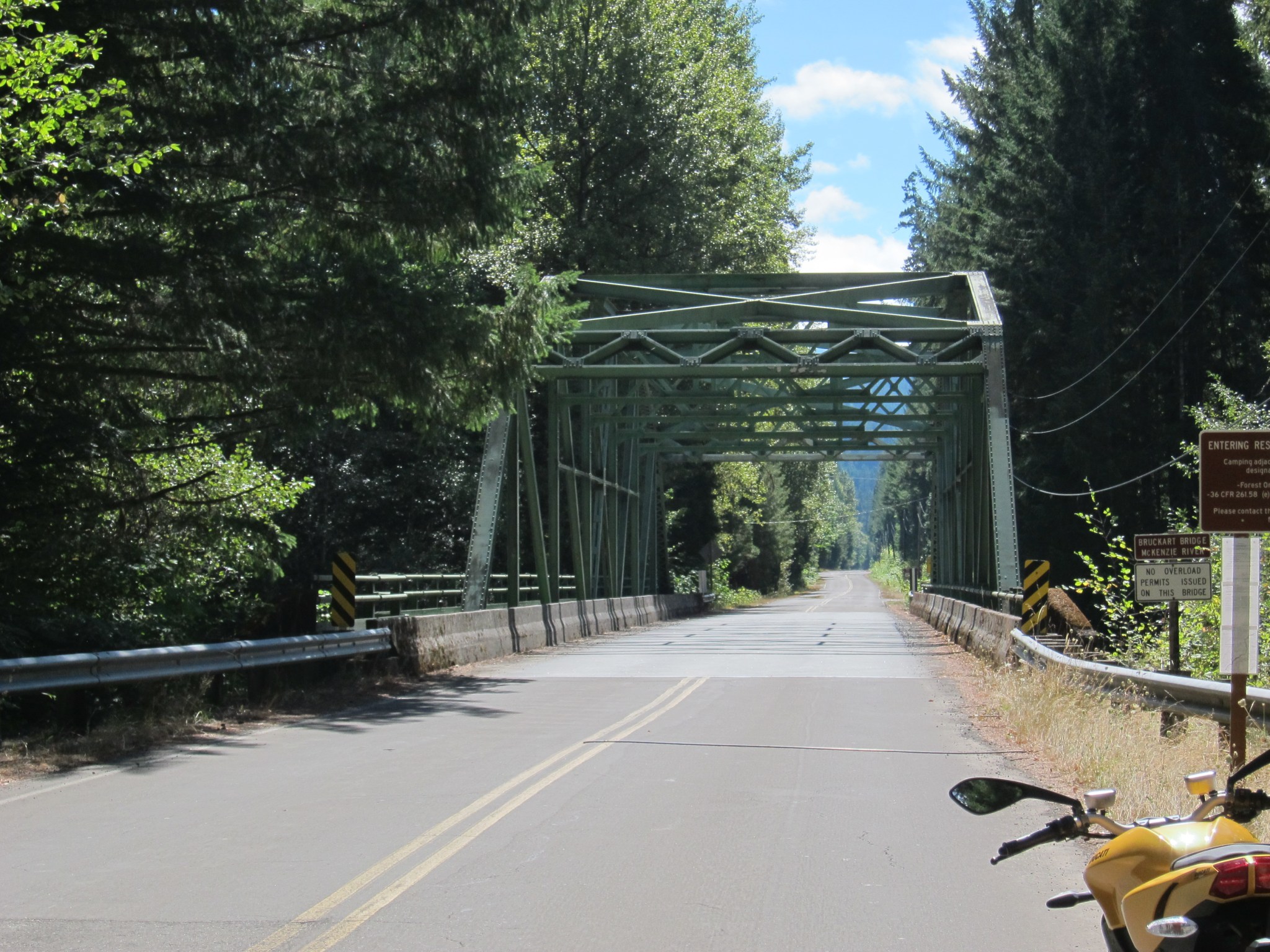 The Ducati at the Aufderheide Drive | I'd rather be riding…